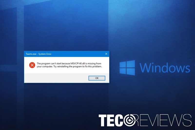 “MSVCP140.dll is missing” - one of the most popular errors on Windows ...